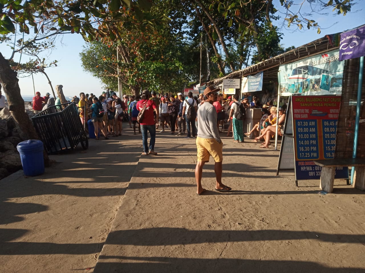 Dermaga Banjar Nyuh Nusa Penida - Penyeberangan Nusa Penida